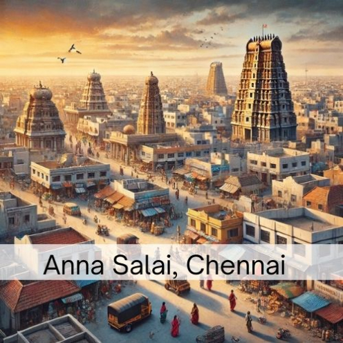 Anna Salai (Mount Road), Chennai – Map, Area, Property Rates, Pincode ...